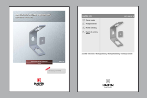 Nieuwe documentatie en montagehandleiding voor halfen hek pr